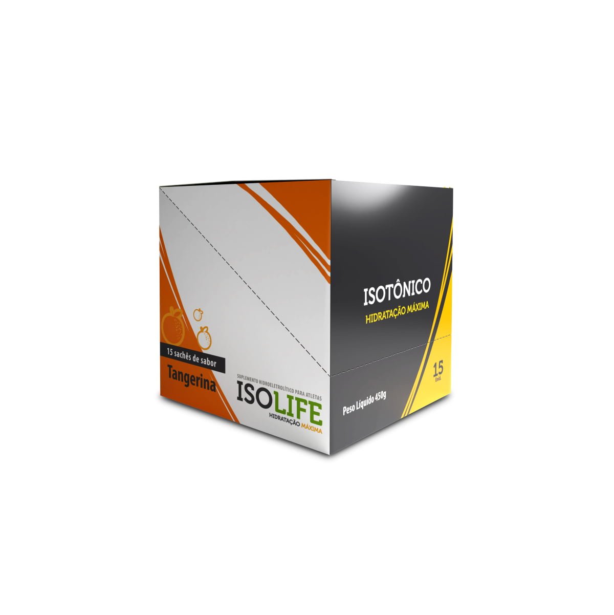 Isolife - Isotônico Em Pó Bem Estar Life 15 Saches Tangerina Bem Estar Life - Bem Estar Life Mundi