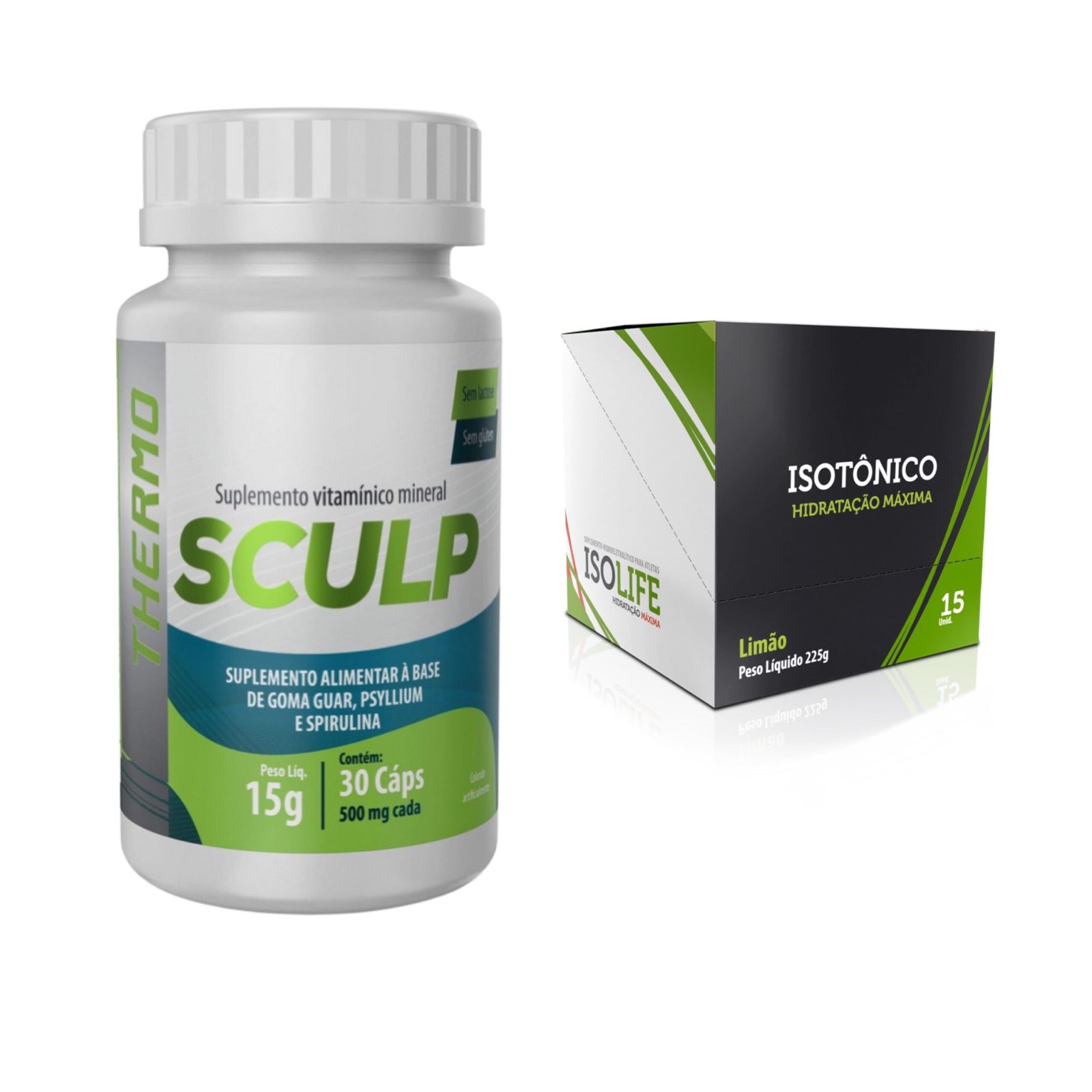 Sculp Thermo + Isolife Limão Bem Estar Life - Bem Estar Life Mundi